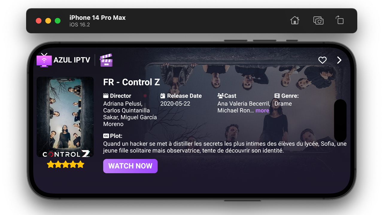AZUL IPTV XTREAM, Multiple Format, Flutter AppMobile & Android TV, Admob by Azul_Mouad